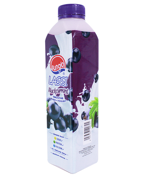 SUNGLO 700G BLACKCURRANT LASSI | Malaysian Yoghurt Company Sdn Bhd